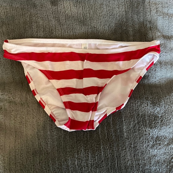 Faded Glory | Swim | Faded Glory M Bathing Suit Bottom Red And White Stripe | Poshmark